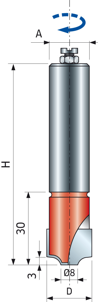 Drills for radiusing lath | Pagin Utensili